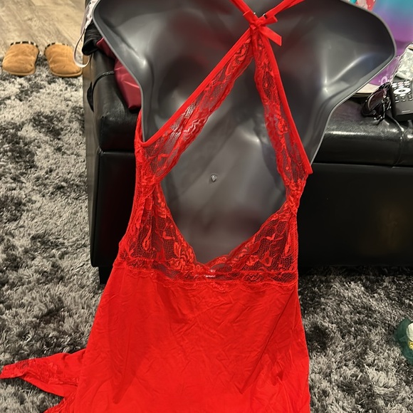 Avidlove | Intimates & Sleepwear | Sexy Red Nightgown Teddy Babydoll ...